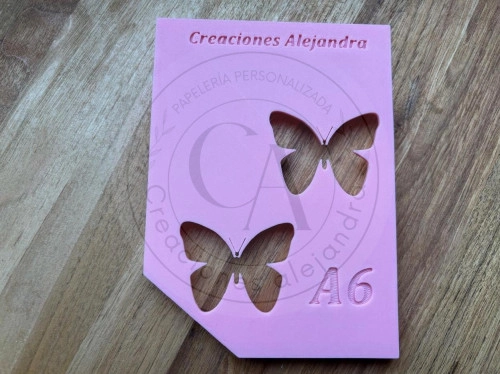 Regla de corte hoja A6 - Creaciones Alejandra